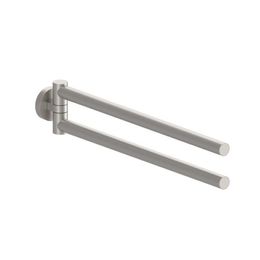 Herzbach Living Handtuchhalter 36.818500.1.14 zweiteilig, 340mm, Wandmontage, Edelstahlfinish