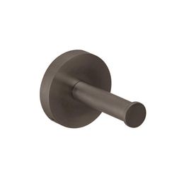 Herzbach Design iX PVD Handtuchhaken 21.819500.1.40 62mm, Black Steel, Wandmontage
