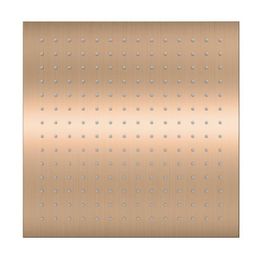 Herzbach LIVING SPA Slim-Regenbrause 11.600300.2.39 300x300 mm, Kupfer Stahl