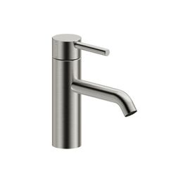 Herzbach DEEP iX Waschtischmischer M-Size 130mm 18.023300.1.09 Niederdruck mit PUSH-Ablauf Edelstahl