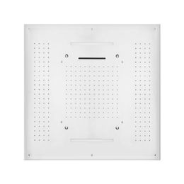 Herzbach Living Spa Farblicht-Regenbrause 11.695000.2.01 Edelstahl poliert, 950x950mm, Regen/Spray/Schwall