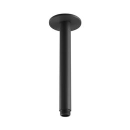 Herzbach Deep Black Deckenarm 23.964820.1.12 200 mm, f&uuml;r Regenbrause, schwarz matt