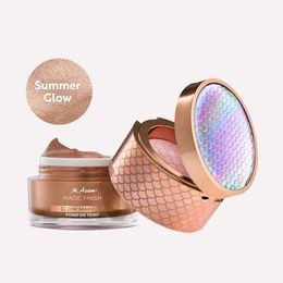 M. Asam MAGIC FINISH 2in1 Glow Make-up Mousse Summer Glow & Glow Blush Soft Petal Mermaid Edition