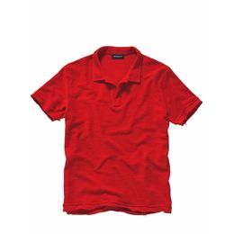 Mey & Edlich Mey & Edlich Herren Dreifach-Locker-Polo Orange 100 % Baumwolle