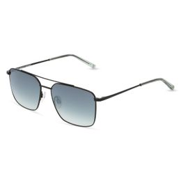 Marc O' Polo Eyewear 505097 | Herren-Sonnenbrille | Fassung: Vollrand, Quadratisch, Metall, Schwarz | Glasfarbe: Gr&uuml;n