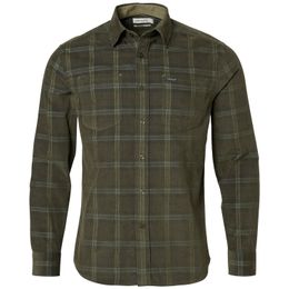 Chevalier Hemd Walton Light Cord Hunter Green Checked (Gr&ouml;&szlig;e: M)