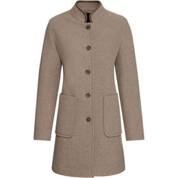 Reitmayer Kurzmantel mit Stehkragen Beige (Gr&ouml;&szlig;e: 36)
