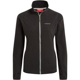 Craghoppers Damen Fleecejacke Anya NosiLife Charcoal (Gr&ouml;&szlig;e: 34)