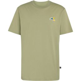Adidas TERREX CAMPER T-Shirt Herren - Gr&ouml;&szlig;e S - braun