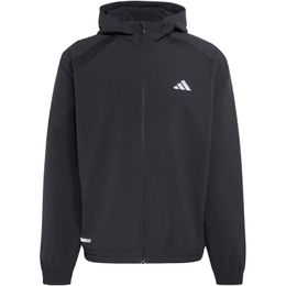 Adidas TECH Hoodie Herren - Gr&ouml;&szlig;e M - schwarz