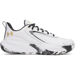 Under Armour LOCKDOWN 8 Basketballschuhe Herren - Gr&ouml;&szlig;e 44 1/2 - wei&szlig;