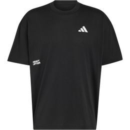Adidas FUN T-Shirt Herren - Gr&ouml;&szlig;e XL - schwarz