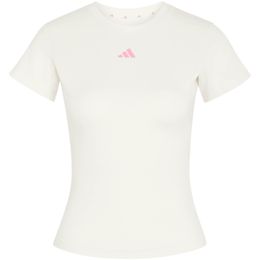 Adidas 3S Funktionsshirt Damen - Gr&ouml;&szlig;e XS - wei&szlig;