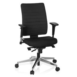 hjh OFFICE Profi B&uuml;rostuhl PRO-TEC 350 Stoff mit Armlehnen (h&ouml;henverstellbar)