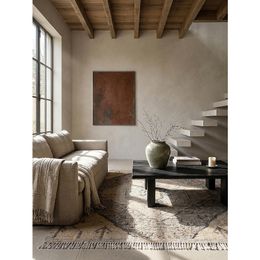 Flachgewebe-Teppich Natur 200 x 290 cm - BERMEO KADIMA DESIGN