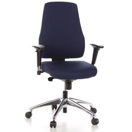 hjh OFFICE Profi B&uuml;rostuhl PRO-TEC 200 Stoff mit Armlehnen (h&ouml;henverstellbar)