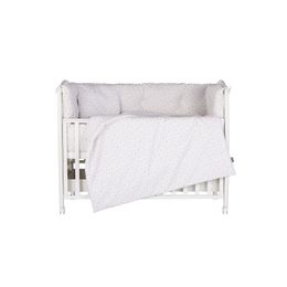 Chipolino Babybettw&auml;sche 9-teilig 120 x 60cm Decke Kissen Bez&uuml;ge Nestchen Laken beige