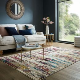Teppich Farbstrich Bunt 200 x 290 cm - FAL KADIMA DESIGN