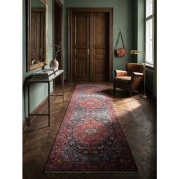 L&auml;ufer waschbar Rot 60 x 230 cm - HURST KADIMA DESIGN