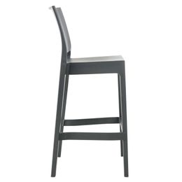 TPFLiving 4er Set Barhocker Maybrit oliv