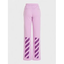 Off-White Diag Tapered Sweatpants Lilac