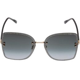 Jimmy Choo Leti 2M2 9O Schwarze Sonnenbrille