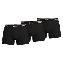 BOSS - Boxershorts f&uuml;r Herren (3er-Pack) (Schwarz)