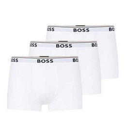 BOSS - "Bodywear" Boxershorts f&uuml;r Herren (3er-Pack) (Wei&szlig;)