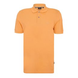 BOSS - "Pallas" Poloshirt f&uuml;r Herren, Baumwolle, Regul&auml;r (Mittel Orange)