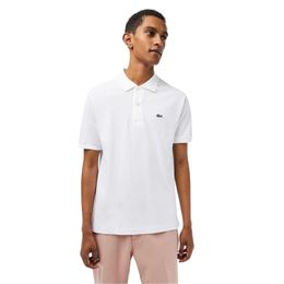 Lacoste - Poloshirt f&uuml;r Herren, Klassisch, kurz&auml;rmlig (Wei&szlig;)