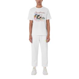 Casablanca La Liaison Design Wei&szlig;es T-Shirt