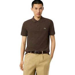 Lacoste - Poloshirt f&uuml;r Herren, Klassisch, kurz&auml;rmlig (Braun)