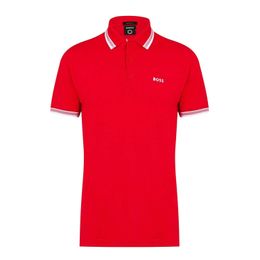 BOSS - "Paddy" Poloshirt f&uuml;r Herren (Rot)