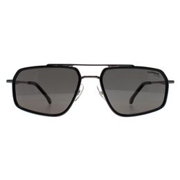 Carrera Aviator Herren Dunkel Ruthenium Schwarz Grau Polarisiert Carrera 338/S
