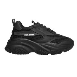 Steve Madden - "Possession-E" Sneaker f&uuml;r Damen, Klobige Plattform (Schwarz)