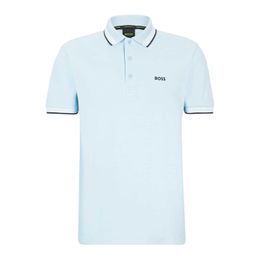 BOSS - "Paddy" Poloshirt f&uuml;r Herren (Pastellblau)