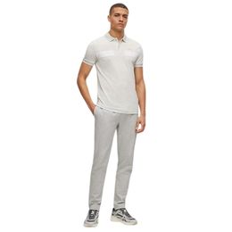 BOSS - "Paule 2" Poloshirt f&uuml;r Herren (Hellgrau/Pastellgrau)
