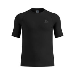 Odlo Merino PW 140 Seamless BL Topcrew Neck Bekleidung Herren schwarz
