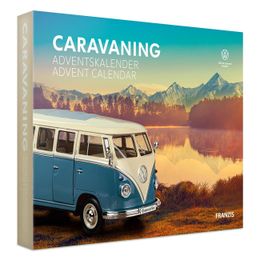 Franzis Adventskalender Bausatz VW Bulli T1, Ma&szlig;stab 1:24