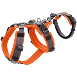 Hunter Sicherheitsgeschirr Maldon orange/grau / XS-S