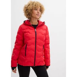 bonprix wasserabweisende ultraleichte Funktions-Jacke, rot, Gr.48, &Uuml;bergangsjacke aus wasserdichtem Material