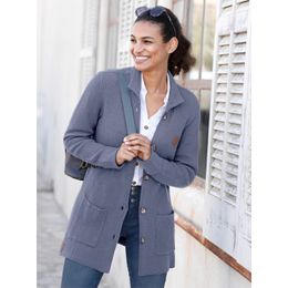 Longstrickjacke