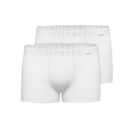 Retro Pants Ammann "2er Pack Retro Short Day Modern", Herren, Gr. 7, wei&szlig;, Obermaterial: 57% Modal CMD. 35% Baumwolle CO. 8% Elasthan EL., Unterhosen
