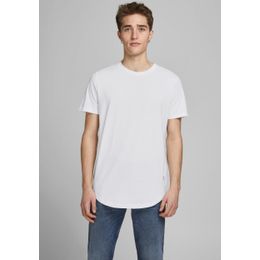 Jack & Jones T-Shirt JACK & JONES "NOA TEE" Gr. S, wei&szlig;, Shirts, Jungen, S, Jersey, Obermaterial: 100% Baumwolle, T-Shirt