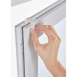 bonprix Plissee mit dezentem Druck, wei&szlig;, Gr.210x80 cm, Plissee in schlichter Optik