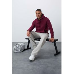 Herren Fleece-Hoodie mit Tasche