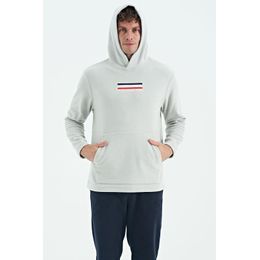 Herren Hoodie mit bedrucktem Logo