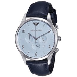 Emporio Armani Herrenuhr Quartz Silber