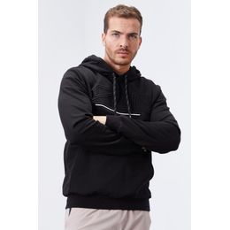 Herren Kapuzenpullover mit Logo-Druck