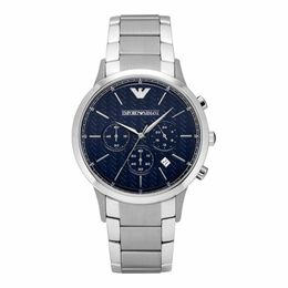 Emporio Armani Herrenuhr Quartz Silber